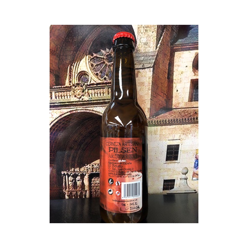 Cerveza Soriana Pilsen 33 cl 5 % vol